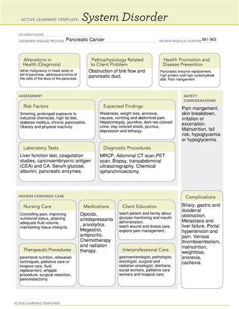 Pancreatitis System Disorder Template Ncejomunicipaldechinu