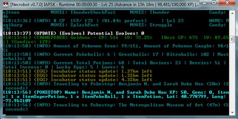 Necrobot Pokemon Go All Words