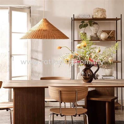 Rattan Pendant Light Interior And Accessories Lighting Malaysia Kuala