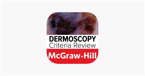 ‎dermoscopy Criteria Review On The App Store