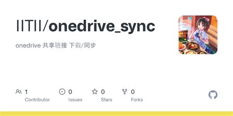 GitHub IITII onedrive sync onedrive 共享链接 下载 同步