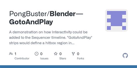 GotoAndPlay Addon For Sequencer Released Scripts And Themes Blender Artists Community