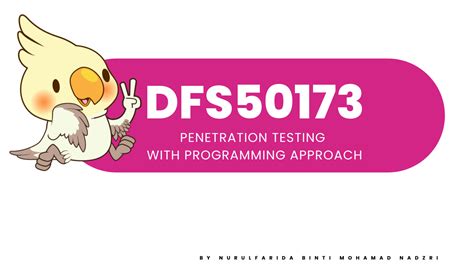 Solution Chapter 1 Understanding The Penetration Testing Methodology