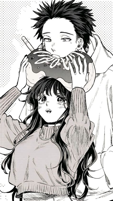 Tsumugi Rintaro X Kaoruko Waguri Japanese Stock Image Cute Anime Couples Cute Couple Art