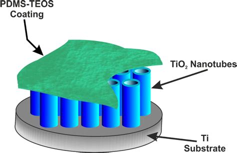 Schematic Representation Of The Hybrid Structure Ti Metallic Download Scientific Diagram