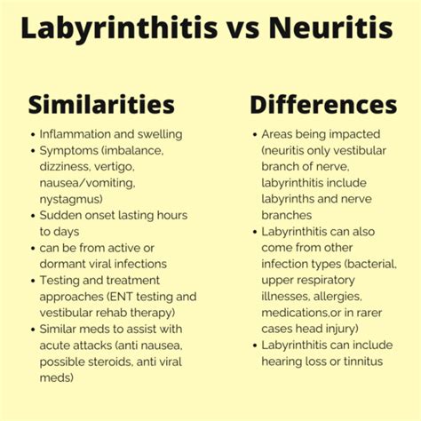 Understanding Neuritis And Labyrinthitis Become An Expert