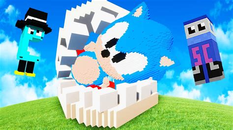 We Crush Sonic With Giant Teeth In Teardown Multiplayer Youtube