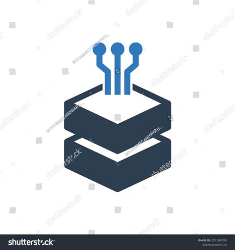 Data Variety Icon Data Filter Icon Stock Vector Royalty Free