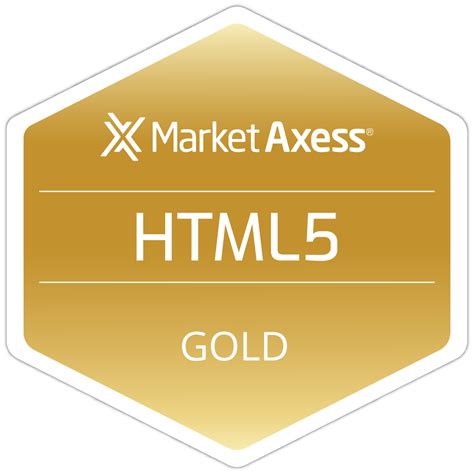 html5 gold credly