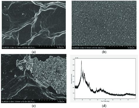 Morphology And X Ray Powder Diffraction Xrd Characterization Of Ergo