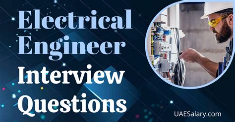 electrical engineer interview questions with sample answers