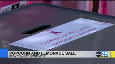 Mayor Daniel Rickenmann Holds Campaign Against Breast Cancer Abc Columbia