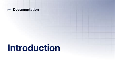 introduction documentation