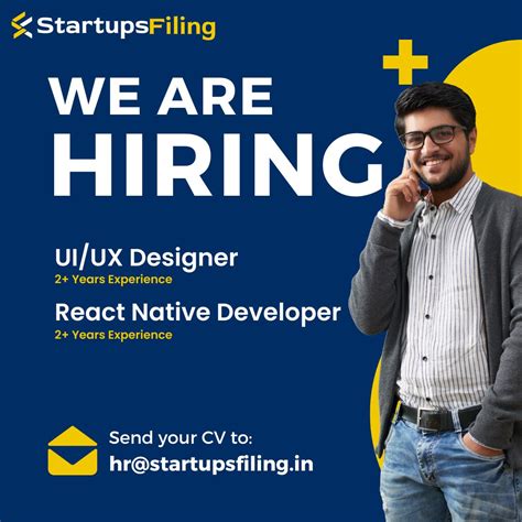 hiring uiuxdesigner reactnativedeveloper techjobs hiringnow