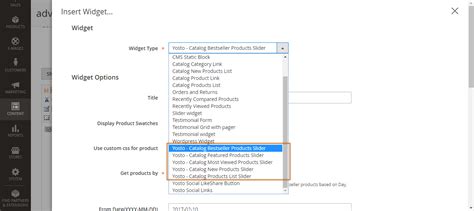 Magento 2 Advanced Product Widget By Xmage2 Codecanyon
