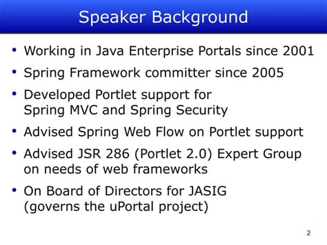 Java Portlet 20 Jsr 286 Specification Ppt