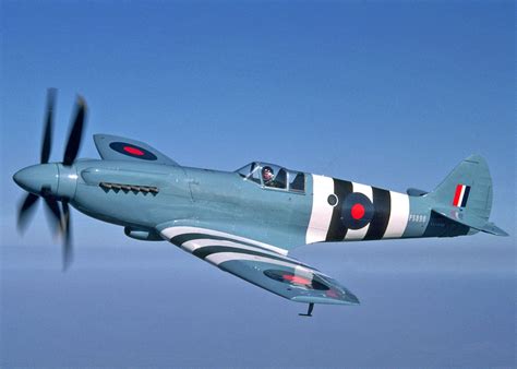 Spitfire Aircraft Wwii Fighter Planes Supermarine Spitfire