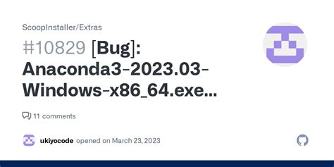 Bug Anaconda3 202303 Windows X8664exe Failed To Install · Issue