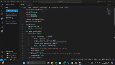 Voiceassistant Ai Python Development Eee Engineering Letsgrowmore Sharanabasappa Dandoti