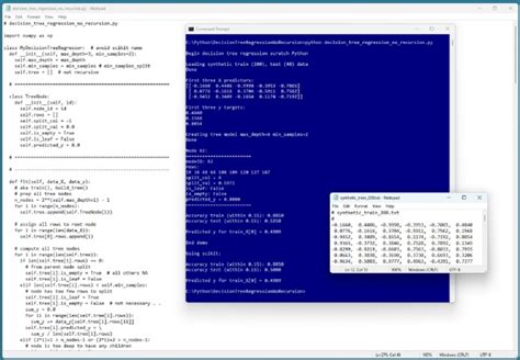 Decision Tree Regression From Scratch Without Recursion Using Python James D Mccaffrey