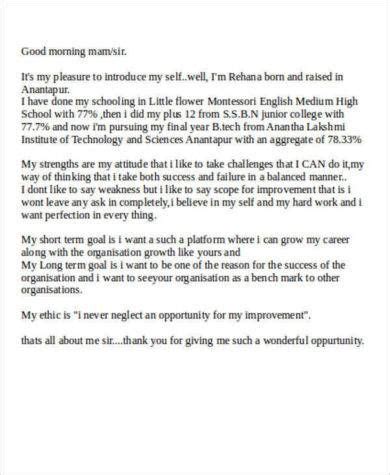 Professional Introduction Self Introduction In English Examples Tips