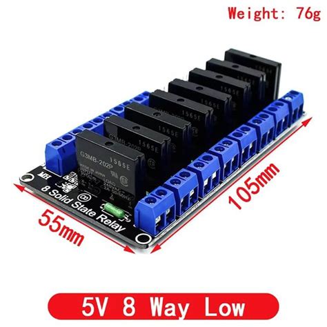 V Channel V AC Solid State Relay Low Trigger QMA L Quasar UK