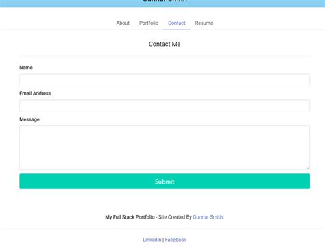 github gunnarsmith2 react portfolio