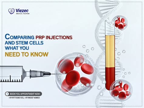 Choosing Between Prp Injections And Stem Cells Need To Know