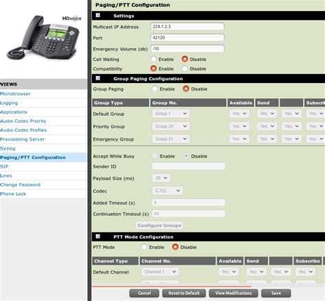 Solved Polycom VVX Paging HP Support Community