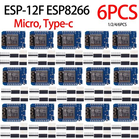 6 1PCS D1Mini ESP8266 ESP WIFI Development Board Board Based ESP 8266 D1 Mini NodeMCU Lua