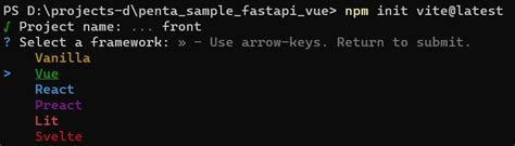 Python（fastapi）とvuejs3（composition Api、vite、tailwindcss）でwebアプリの開発①：開発