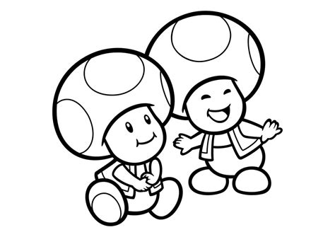 Coloriage Toad à Imprimer Sur Coloriageenfantcom