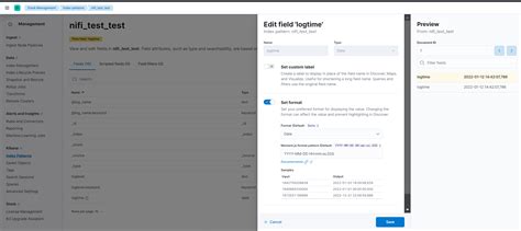 Elasticsearch Kibana Shows Different Date From Original Document