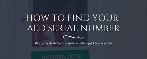 Serial Number Look Up