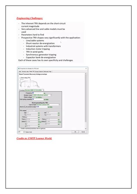 Transient Recovery Voltage Part 1 Pdf