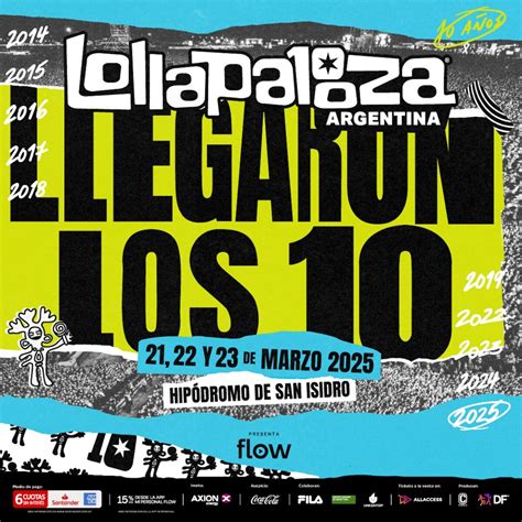El Lollapalooza 2023 Ya Tiene Fecha En Argentina Colormusic