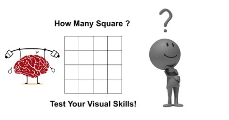 How Many Squares Can You Count Test Your Visual Skills