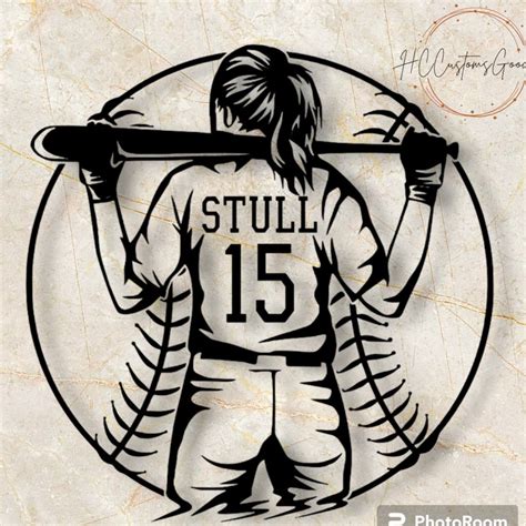 Softball Decal Etsy Softball Decal Etsy