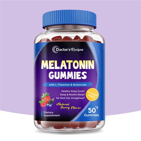 Melatonin Gummies Doctors Recipes