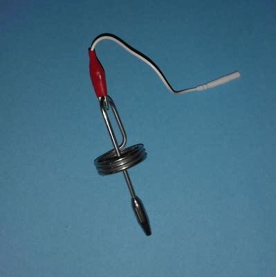 ELECTROSEX ESTIM TENS ENLARGEMENT CONDUCTIVE STEEL URETHRAL AND MM PLUG LEAD EBay