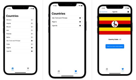 The Application Lists Countries Parsed From Geodb Cities Api And Lets