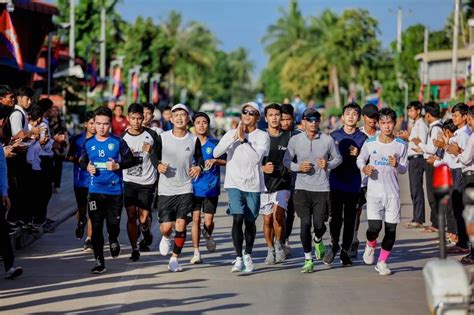 អភិបាលស្រុកបន្ទាយស្រី លោក ឃឹម ហ្វីណង់ សោកស្តាយដែលមិននៅចូលរួមរត់ជាមួយsai