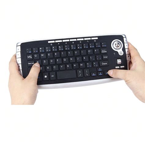 JOMAA 2 4G Wireless Ergonomic Keyboard Mini Size Decent Design Keyboard 15 Multi Media Key