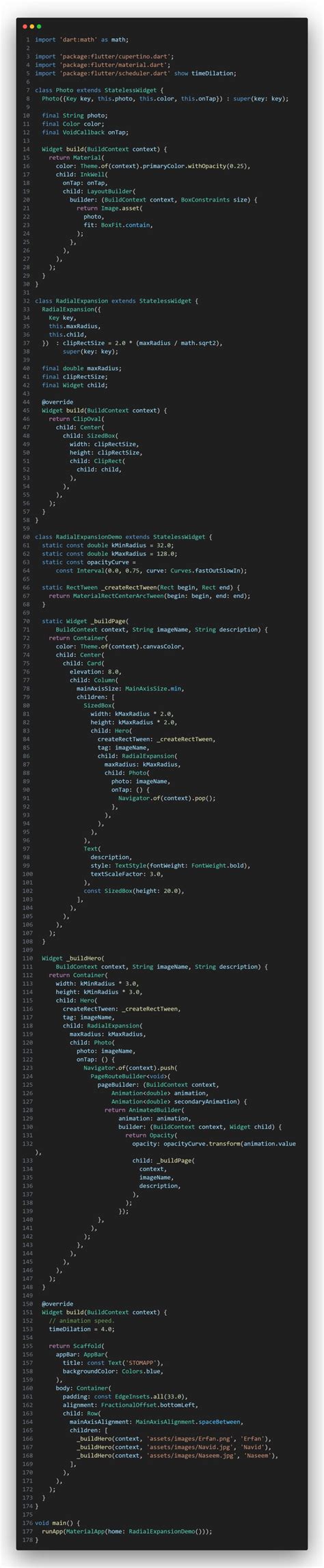 Exploring Radial Hero Widget In Flutter Sayed Nasrullah Erfan Posted