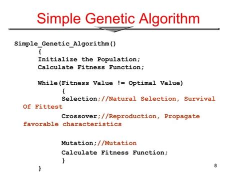 Genetic Algorithms Gas Ppt