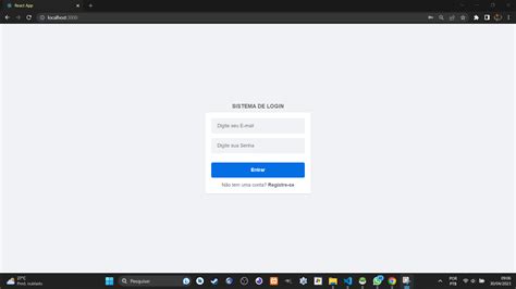 GitHub Gheysiell Login System Web App Of Login Made With ReactJs