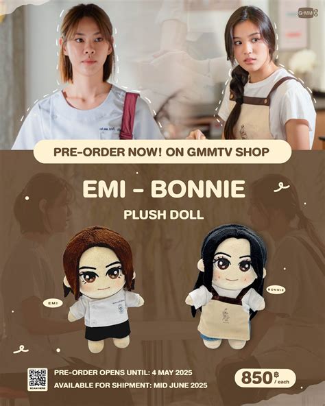 Gmmtv ถ้ามองหาตุ๊กตาที่น่ากอดที่สุดในตอนนี้ ก็ต้องเป็น Emi Bonnie Plush Doll เท่านั้น พรีออ