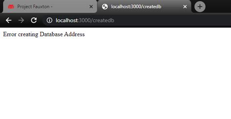 Javascript Couchdb Unable To Create A Database With Nodejs Stack