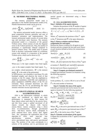 Memory Polynomial Based Adaptive Digital Predistorter PDF