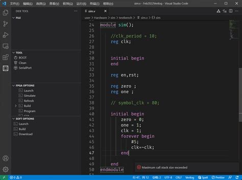 Test Bench 导致溢出 · Issue 38 · Nitclouddigital Ide · Github